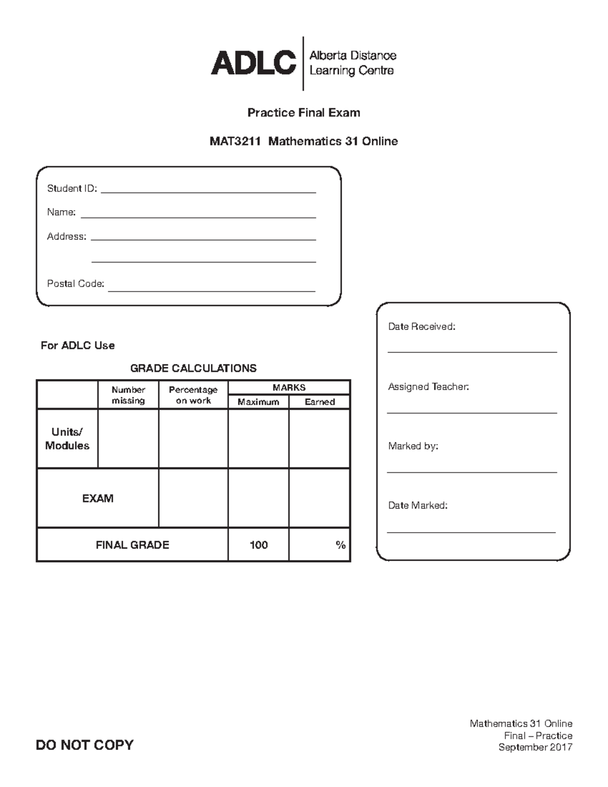 Math-31-final exam-practice-print - Mathematics 31 Online Final ...