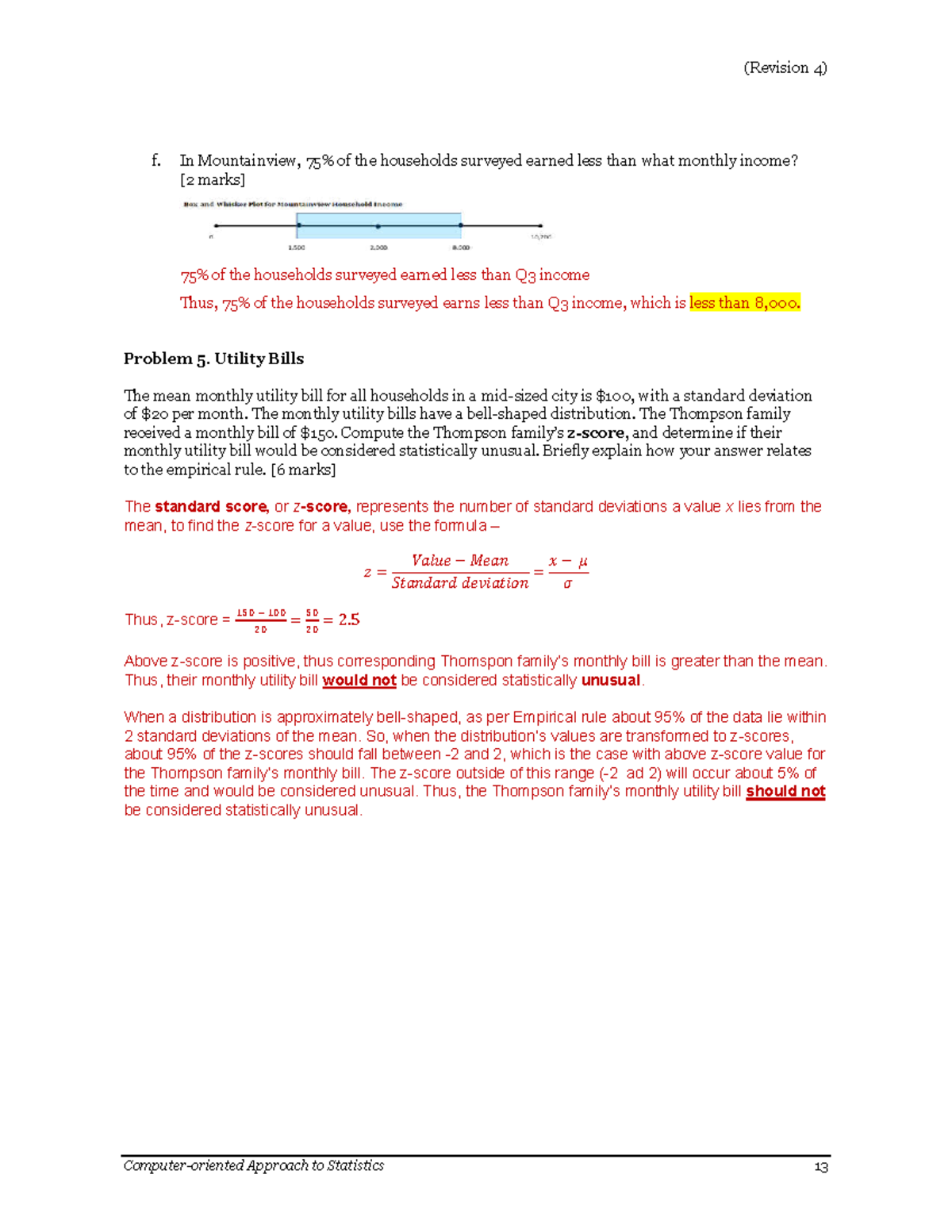 MATH216 assign 1A Prob-5 - (Revision 4) Computer-oriented Approach to ...