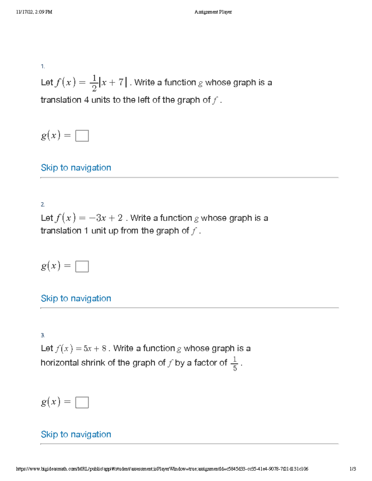 Assignment Player - dlkmlms - 11/17/22, 2:09 PM Assignment Player - Studocu