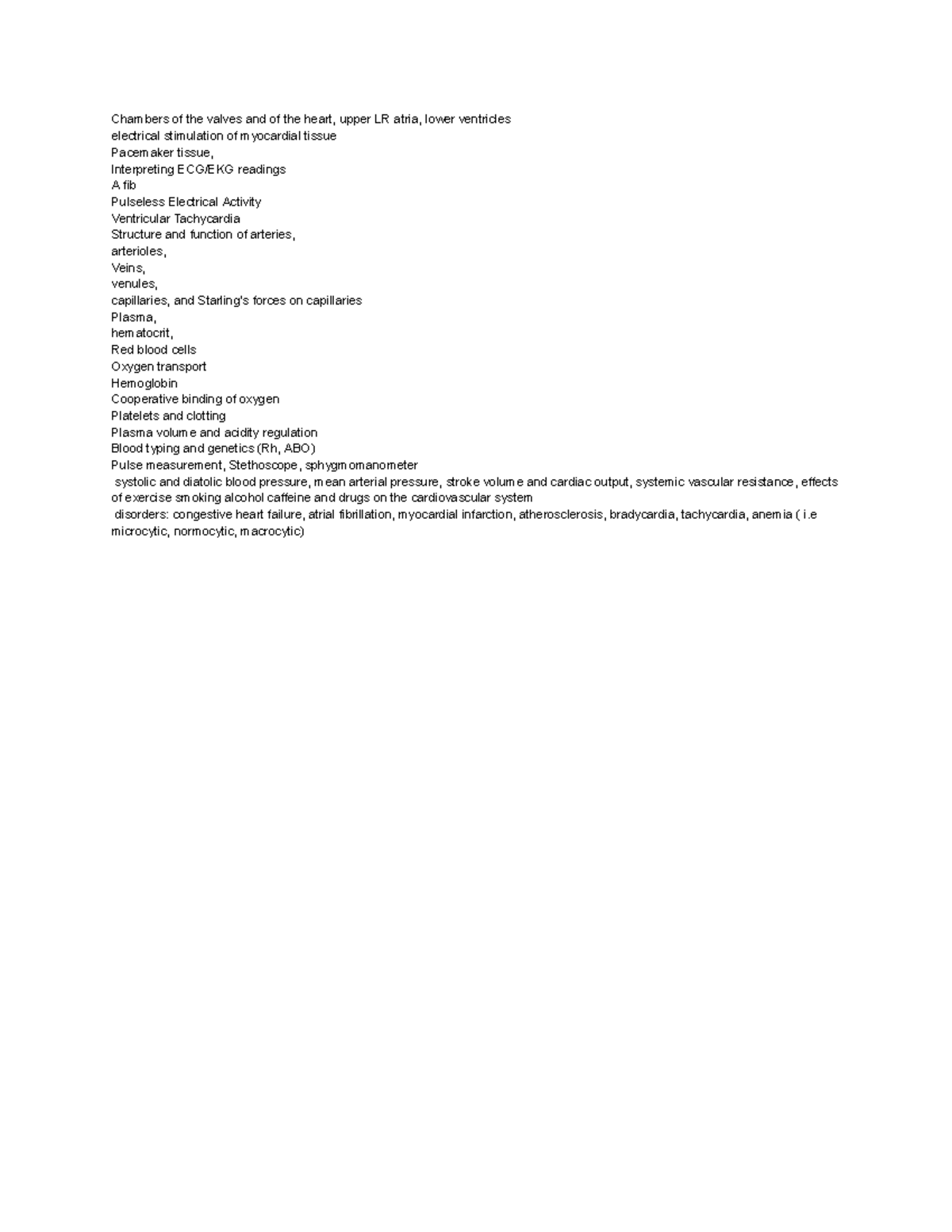 Anatomy and Physiology Building Base - Chambers of the valves and of ...