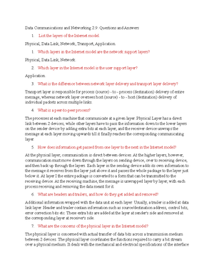 AZ-204, Cheat Sheets - Data Communications and Networking - Studocu