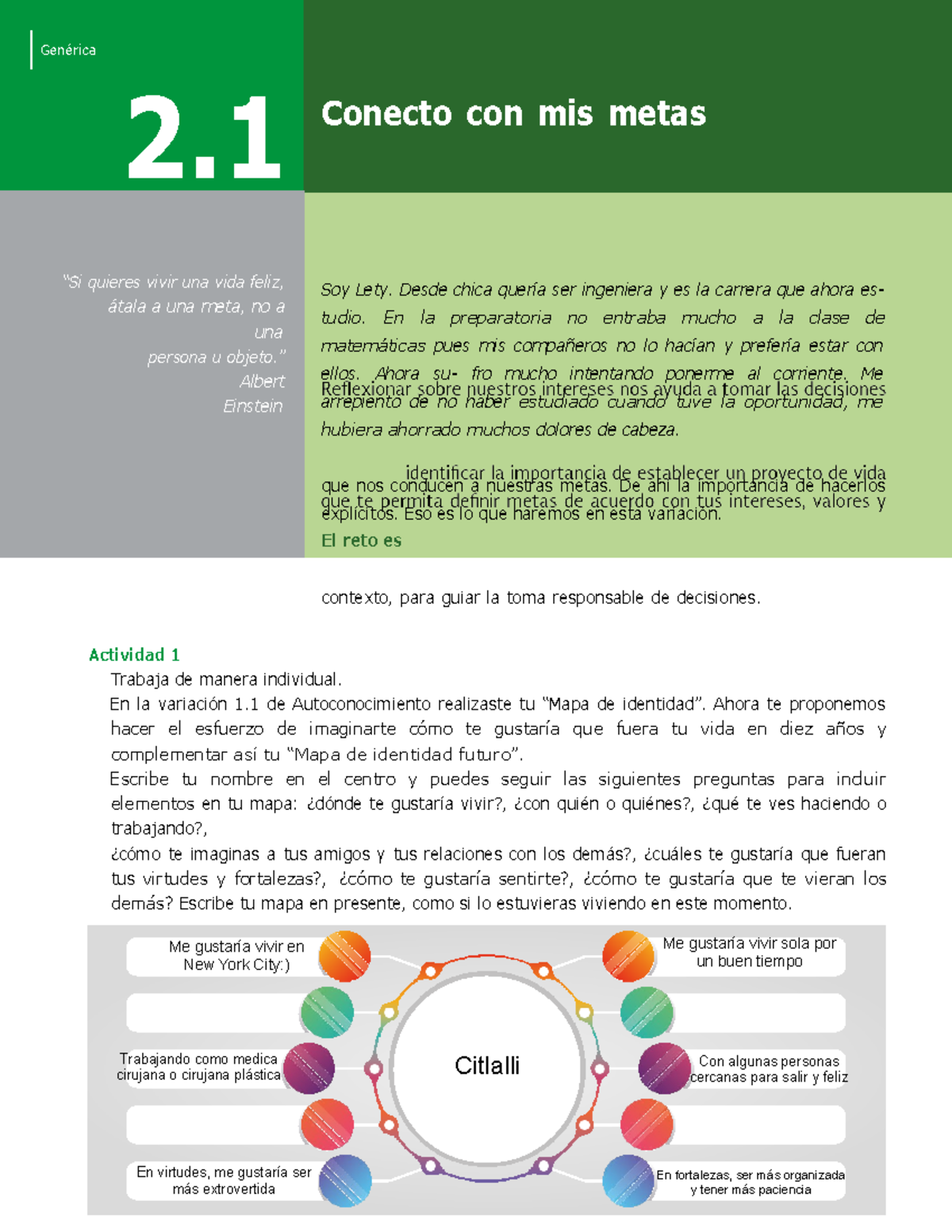 2.1 E Conecto con mis metas Generica - Copy - Genérica 2. Conecto con ...