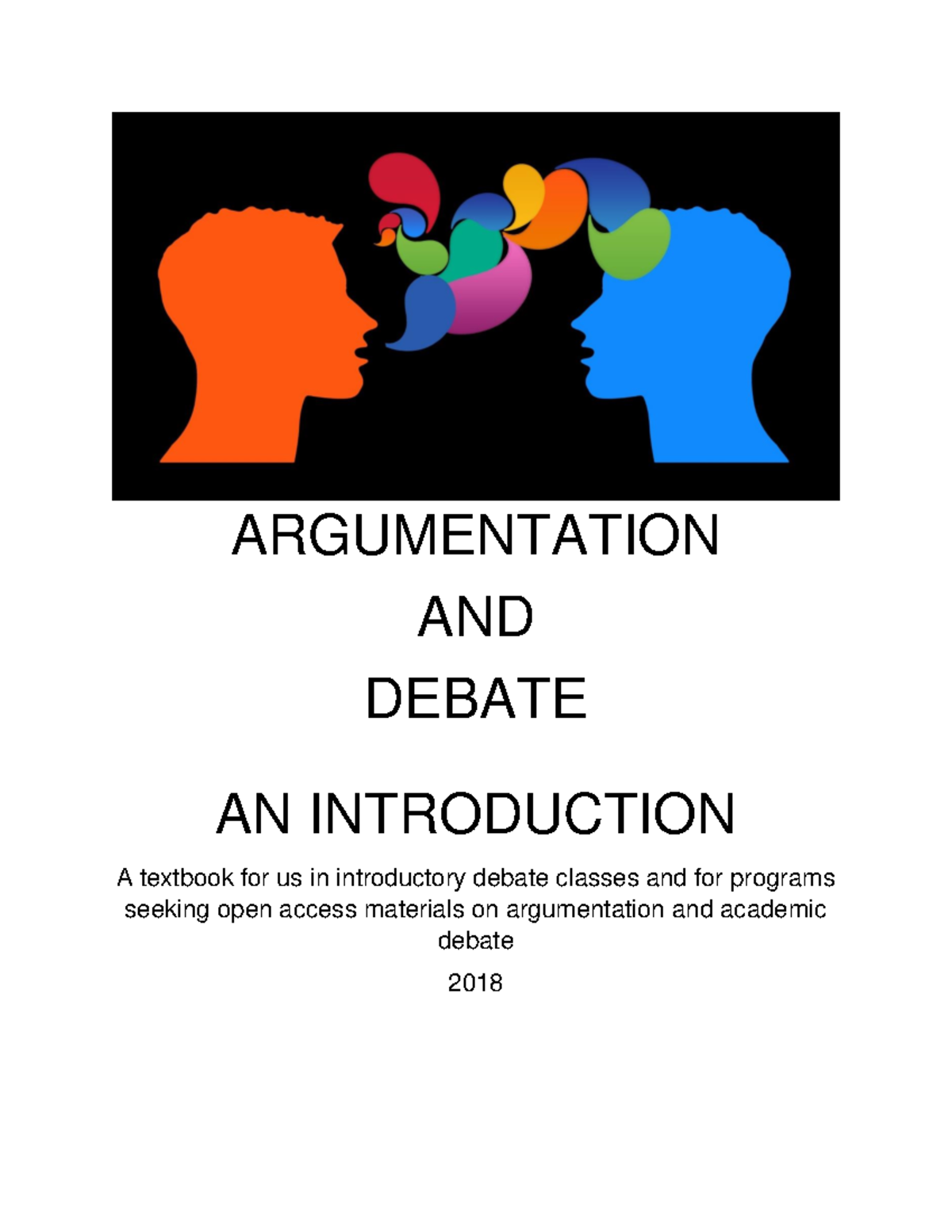 Writing Arguments Textbook - Intro to Argumentation and Debating ...