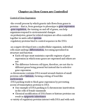 Chapter 10 Molecular Biology of the Gene - Transformation is the uptake ...