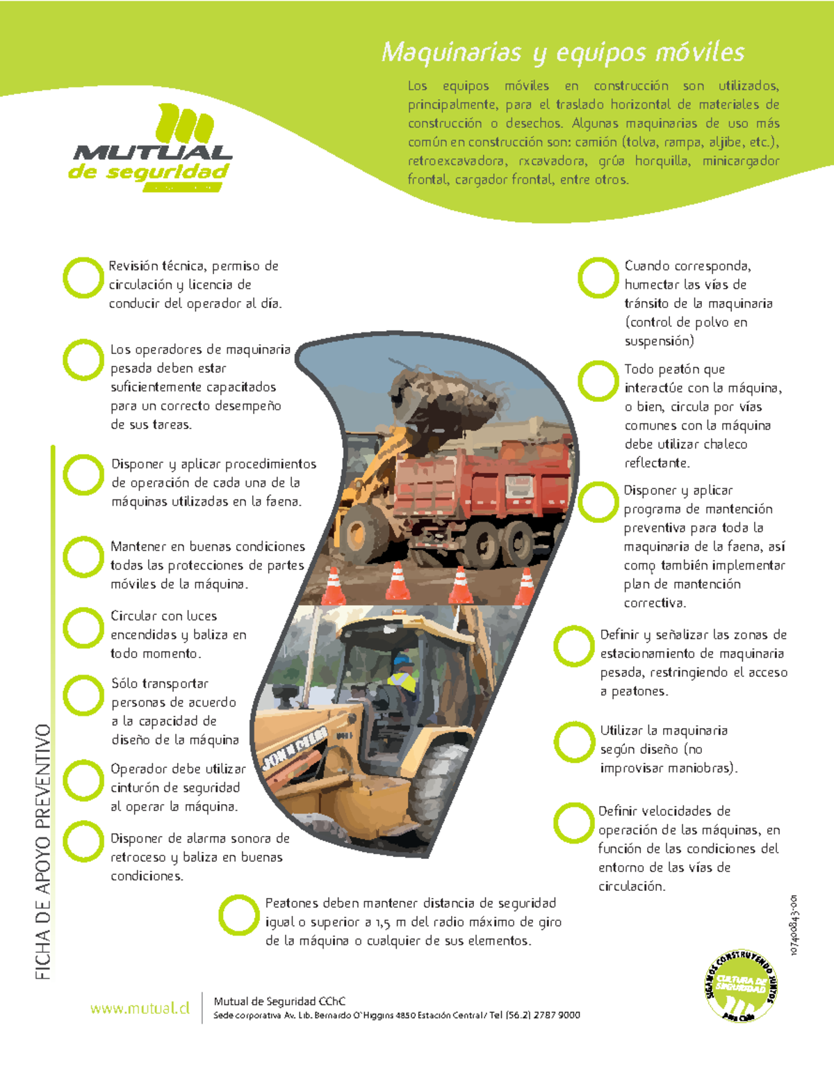 Ficha maquinaria y equipos moviles - 107400843- Mutual de Seguridad ...