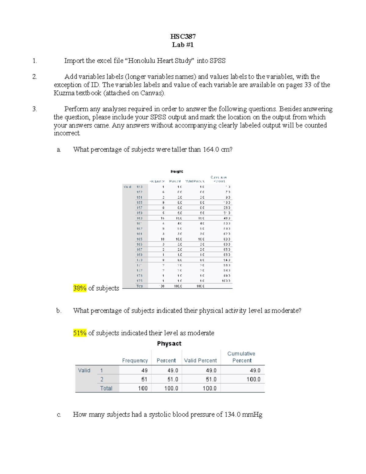 Lab 1 Honolulu Redo - Redo of assignment one with correct answers Yao ...
