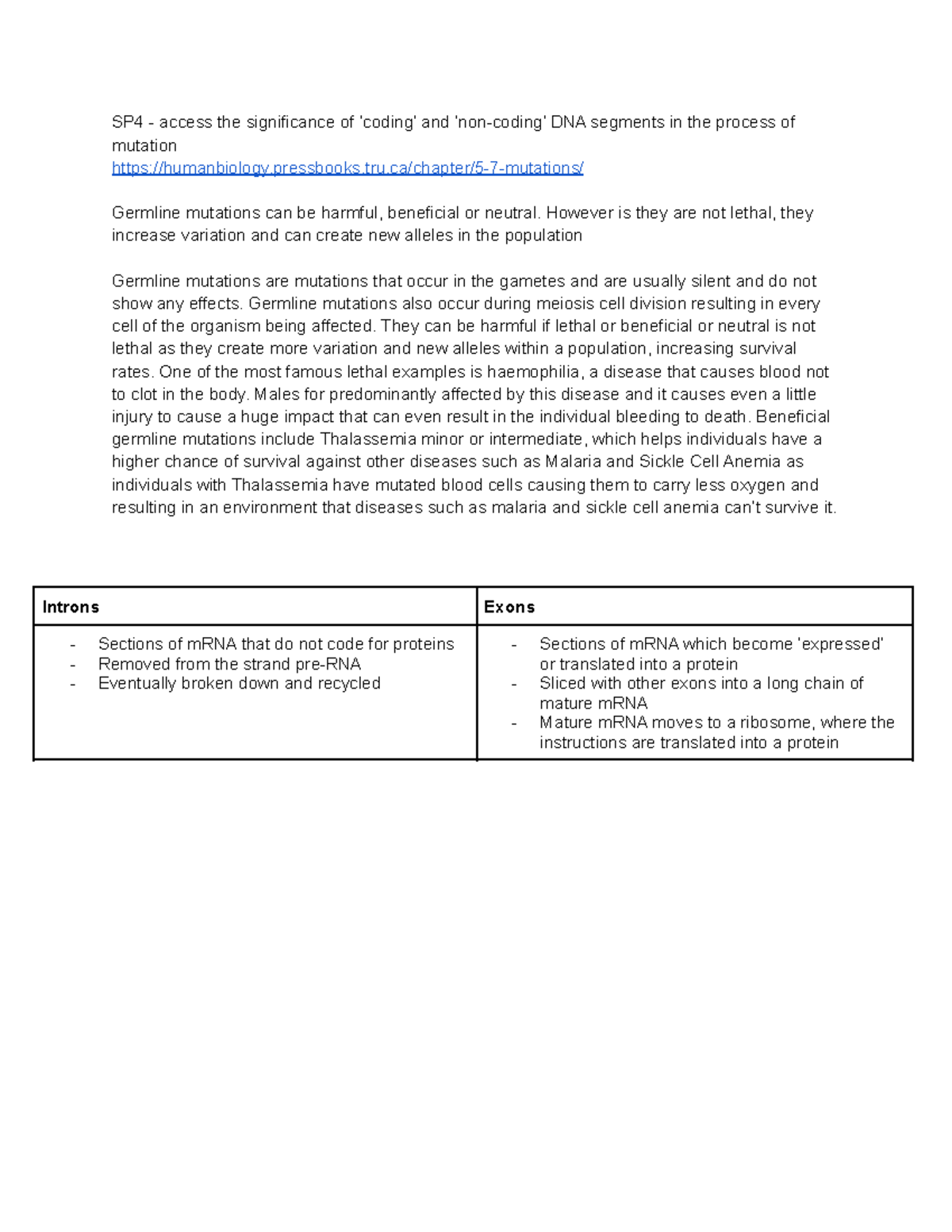 Iq1 Sp4 Access The Significance Of ‘coding And ‘non Coding Dna Segments In The Process Of