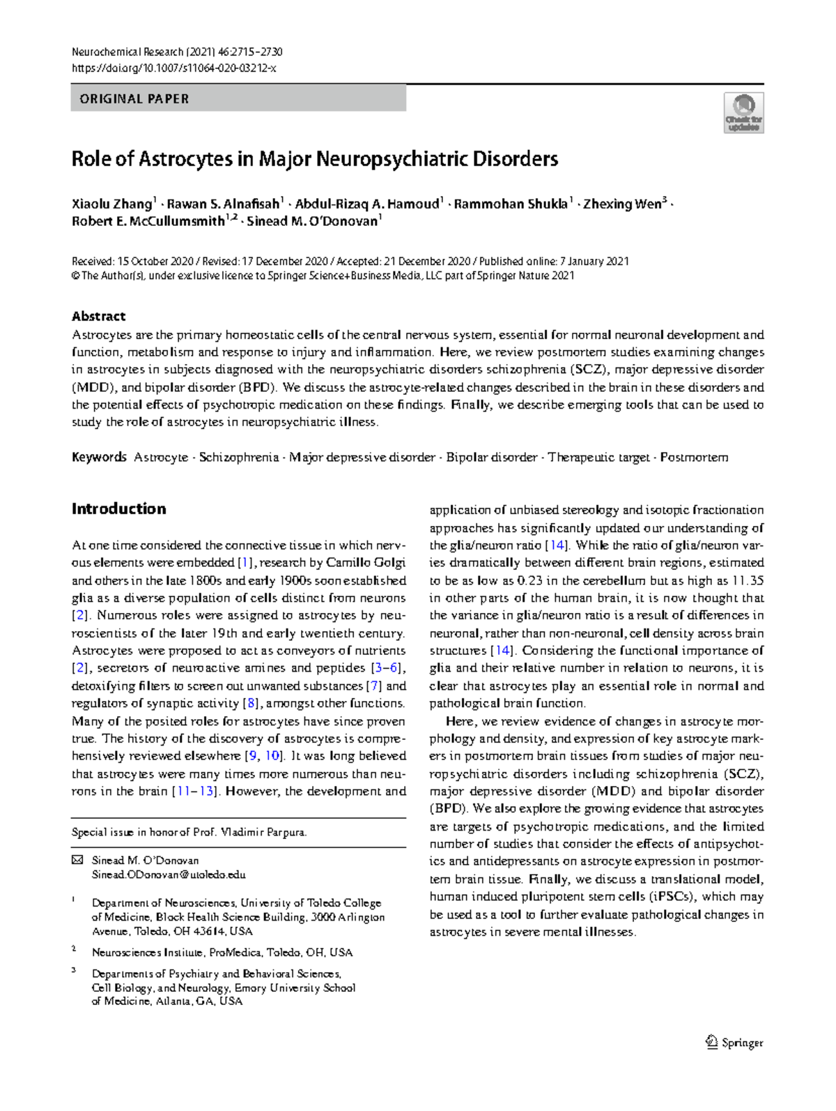 DB J - Zhang et al. (2021) - Vol.:(0123456789)1 3 doi/10.1007/s11064 ...