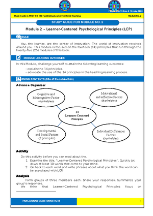 Profed 2 - Drills you can use to have mastery and develop testmanship ...