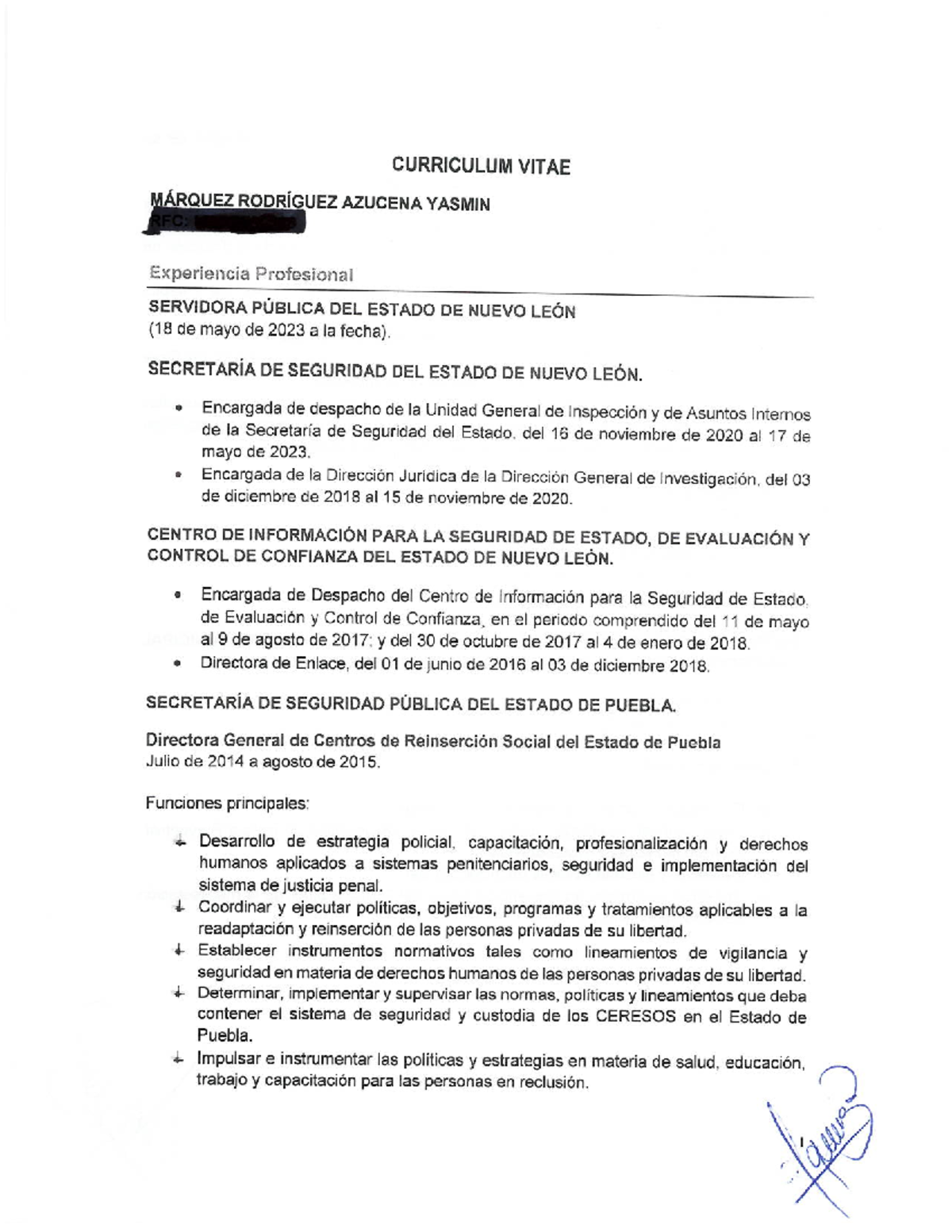 Marquez Rodriguez Azucena Yasmin BP - CURRICULUM VITAE MÁRQUEZ ...