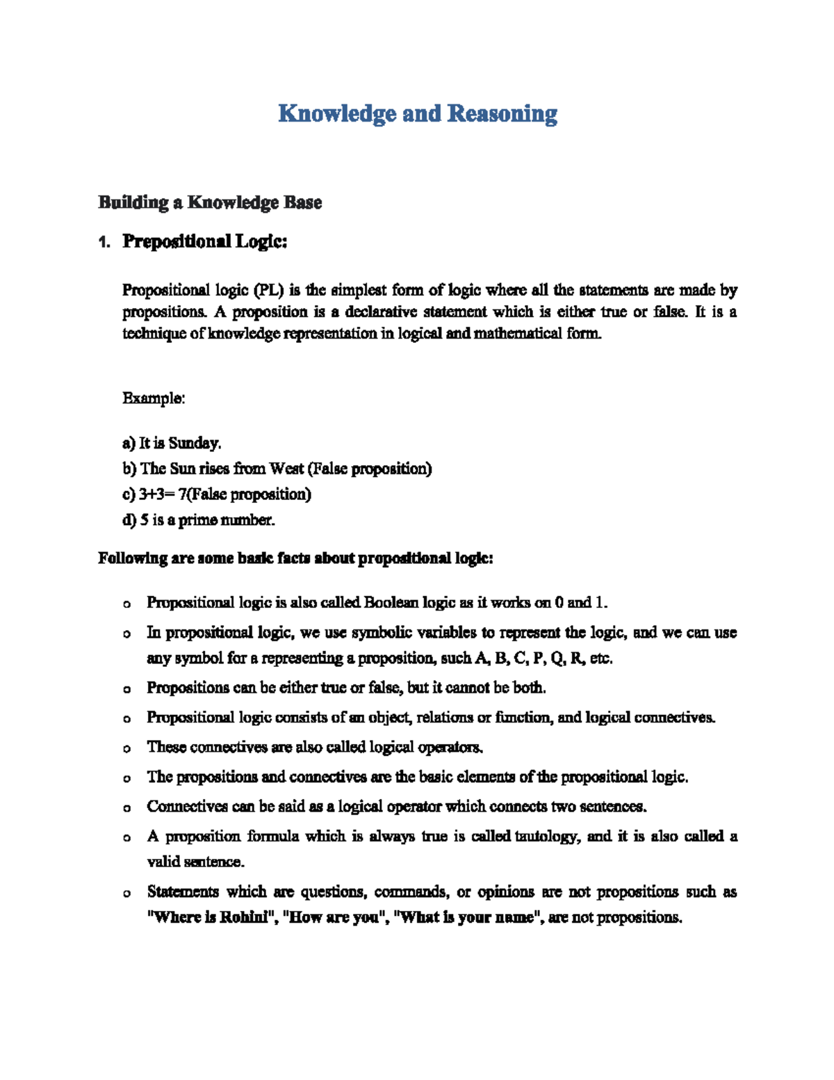 Unit3 - unit 3 - Machine Learning - Studocu