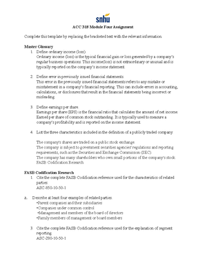 ACC 318 Module Two Assignment - Debt-to-Assets Ratios 1. Calculate the ...