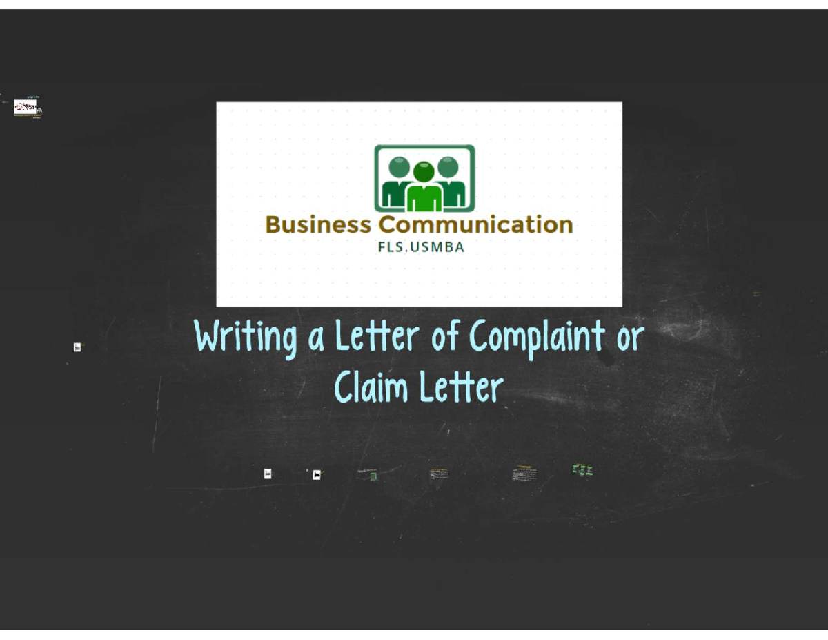 Business Communication Course - English Studies - Studocu