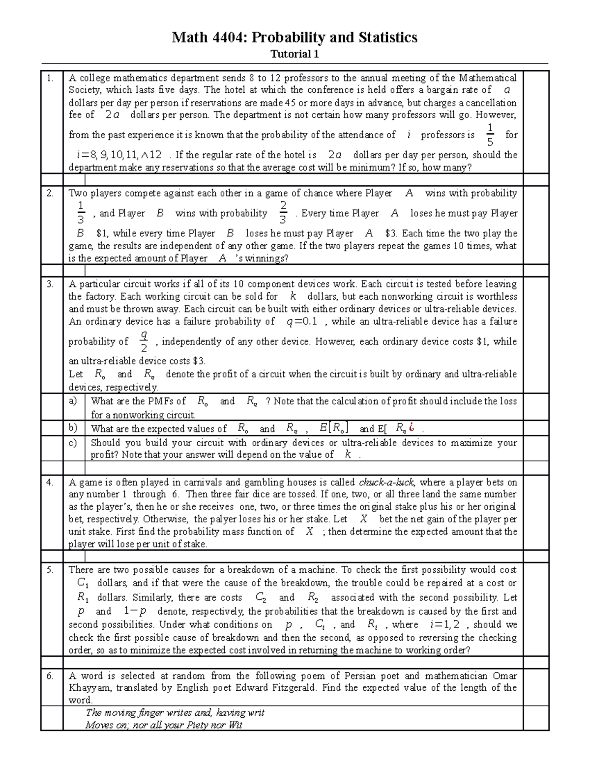 Tutorial 1 - adf dfasdf fgfsdf fghdfgh dfhfdgh fgh fg - Management ...