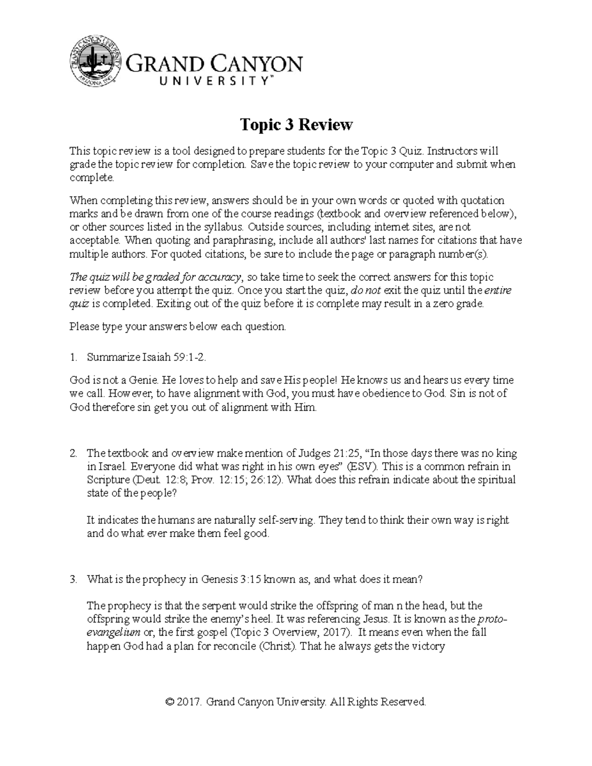 CWV-101-Topic 3 Review - Topic 3 Review This topic review is a tool ...