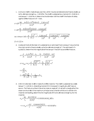 Fracture-mechanics-notes - Fracture mechanics notes Profesor: Asur ...