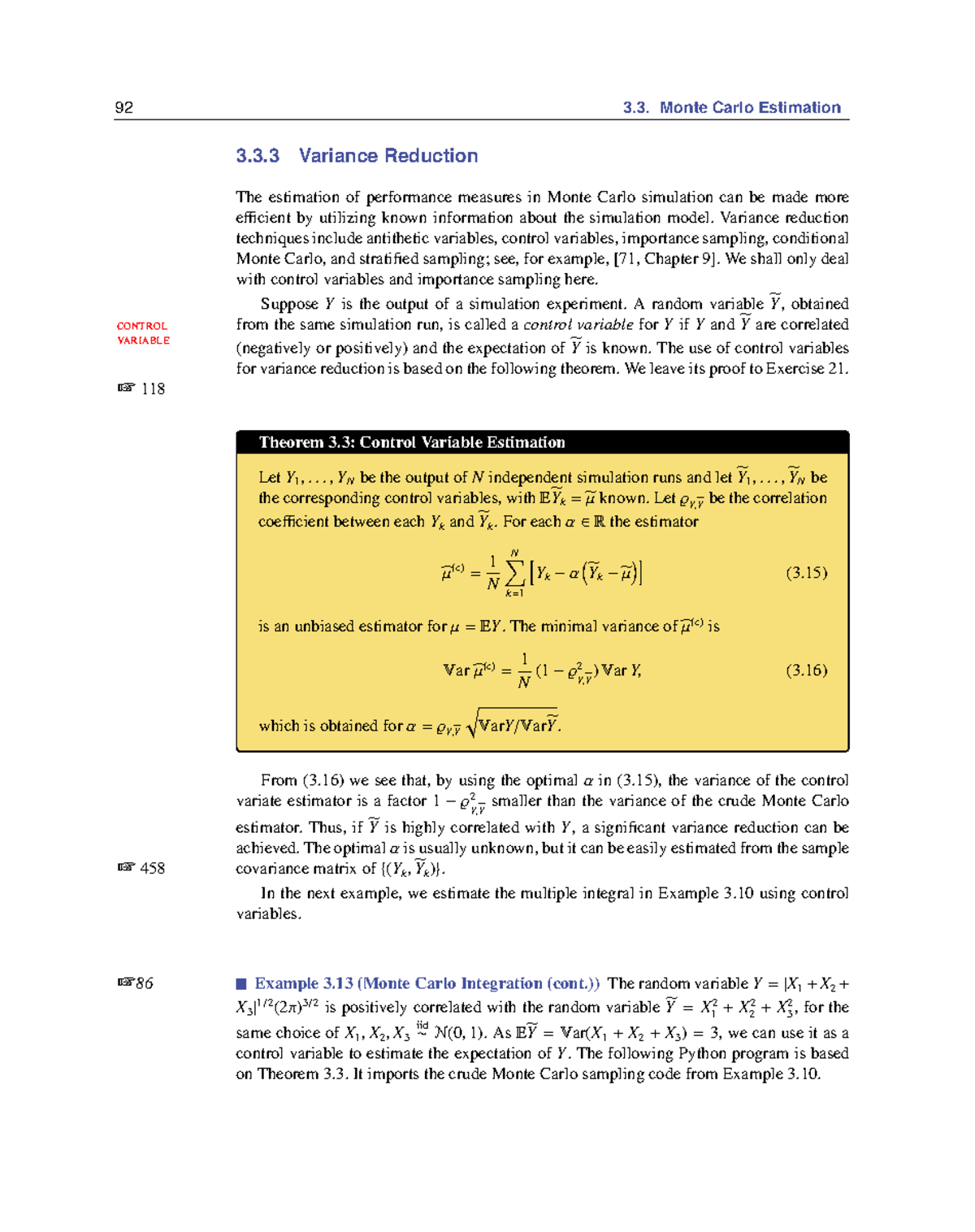 DSML-110-121 - This pdf includes basics of Data Science - 92 3. Monte Carlo Estimation 3.3 ...