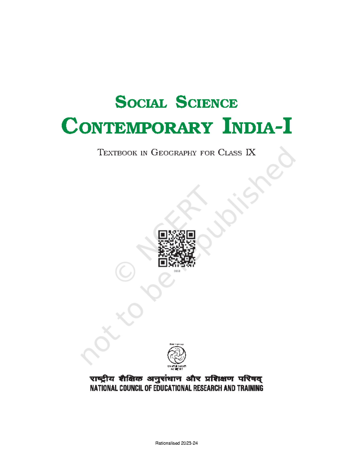Contemporary India full book pdf - CONTEMPORARY INDIA-I TEXTBOOK IN ...