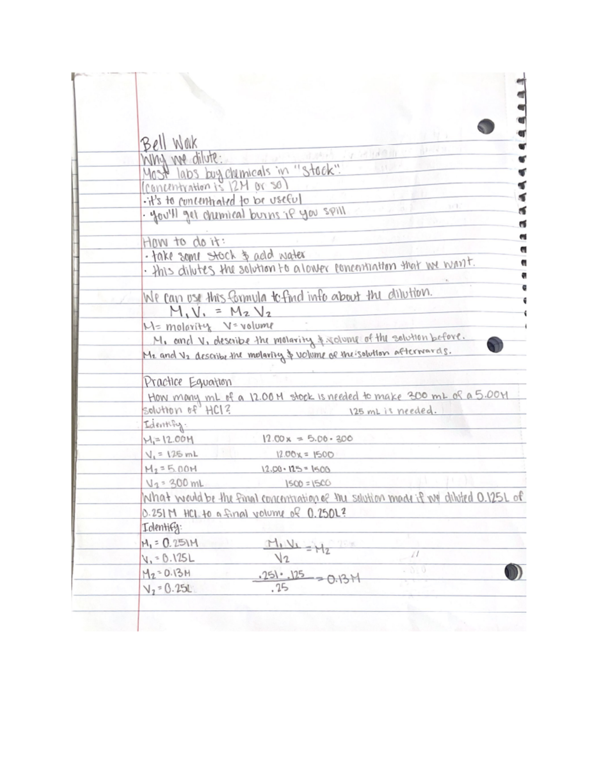 Chem 3 - class notes - Studocu