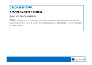 Tema 3 - Tema 3 geografía física y humana. Vivaldi - TEMA 3: LA ...