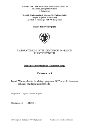 Zadania nr 1 Dr. Fajfer - Wyznaczyć metodą graficzną punkty pracy ...