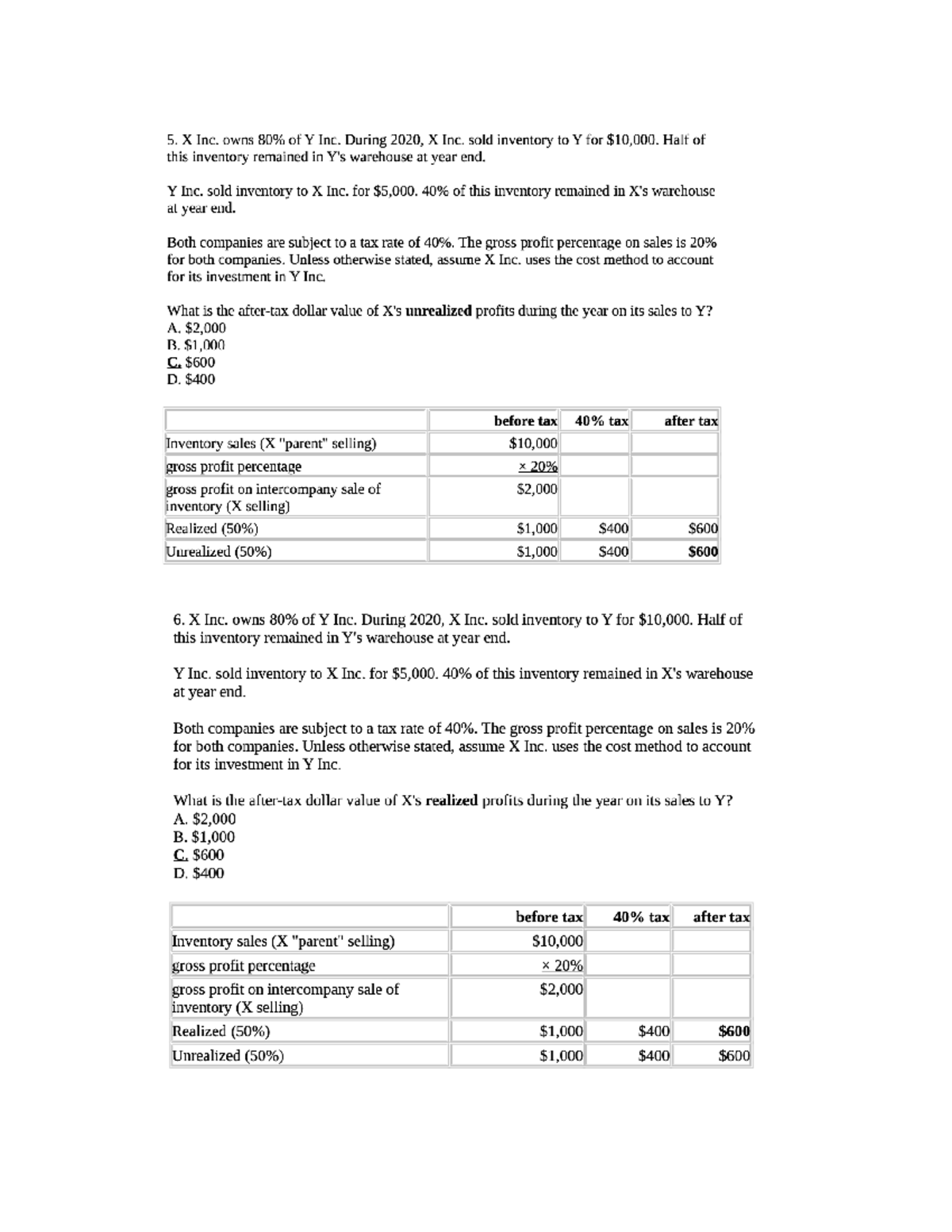 Ch 6 ad fin mcq - ch 6 quiz - ACCT 4001 - Studocu