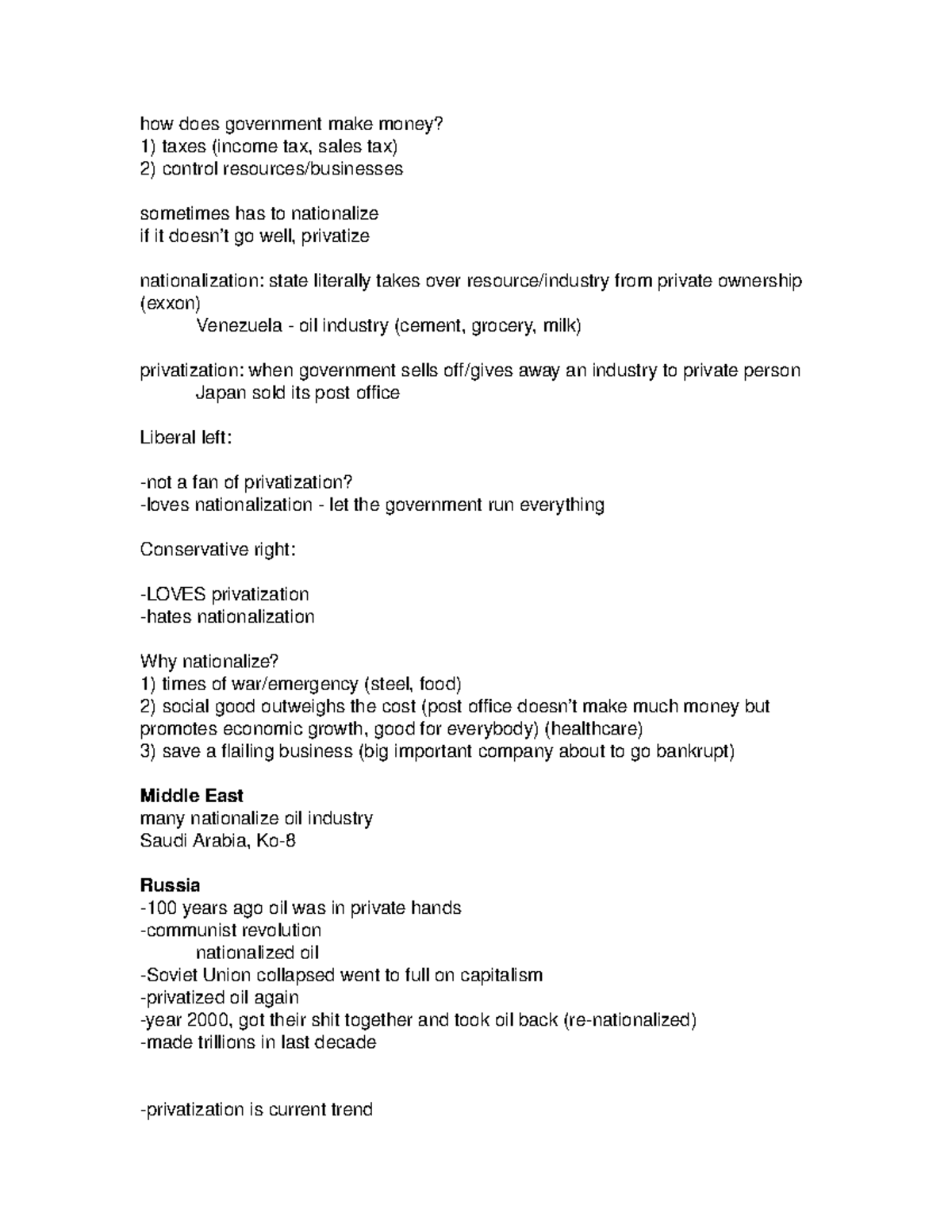 Econ 2 quiz - Boyer - how does government make money? 1) taxes (income ...