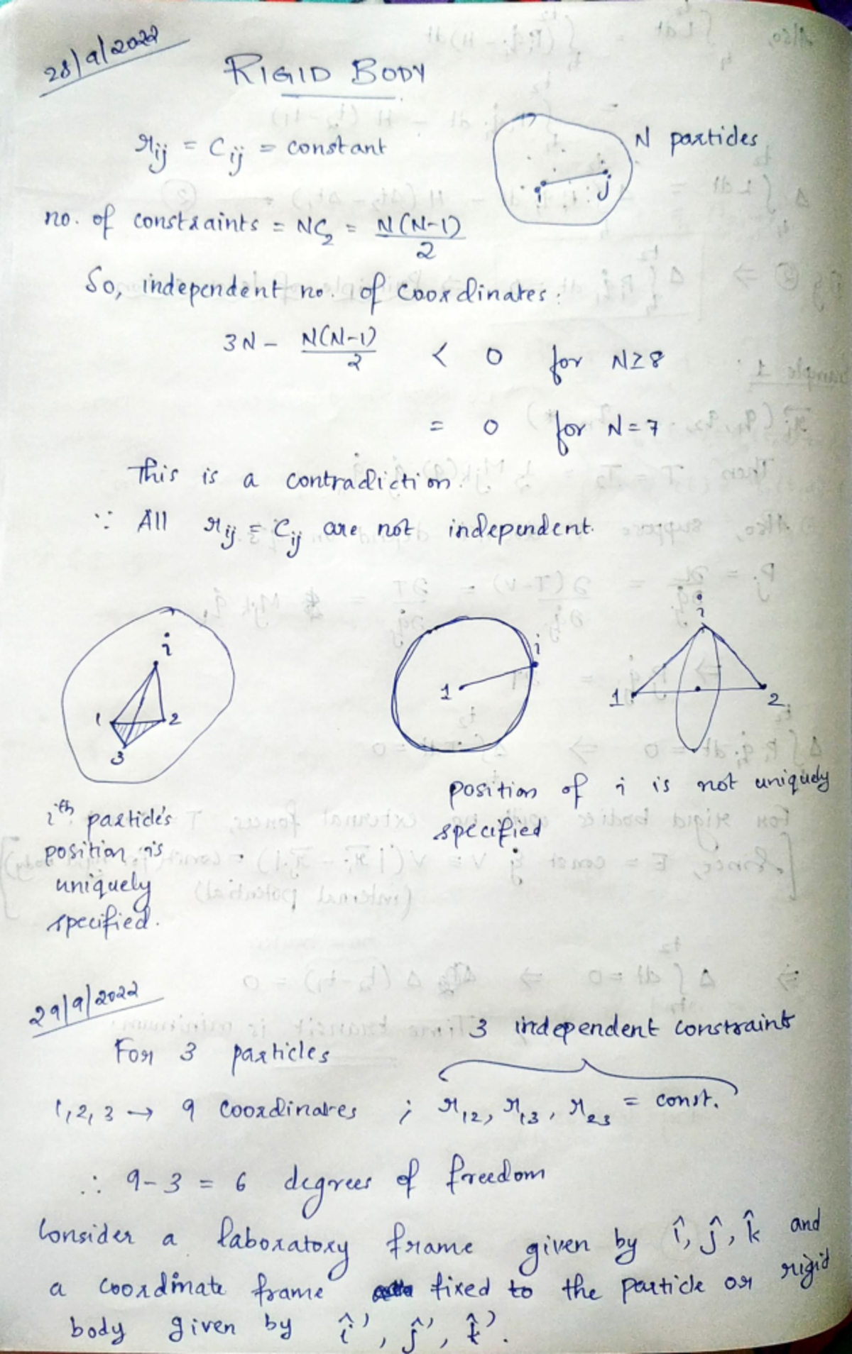 Classical note - Notes made in class after midsem - Classical Mechanics ...