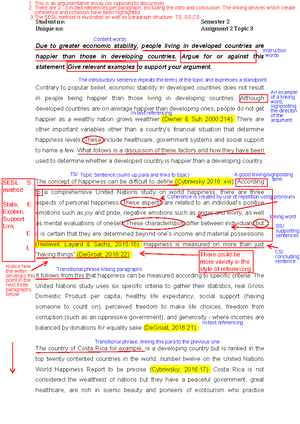 [Solved] In your own words summarise three main points reflected ...