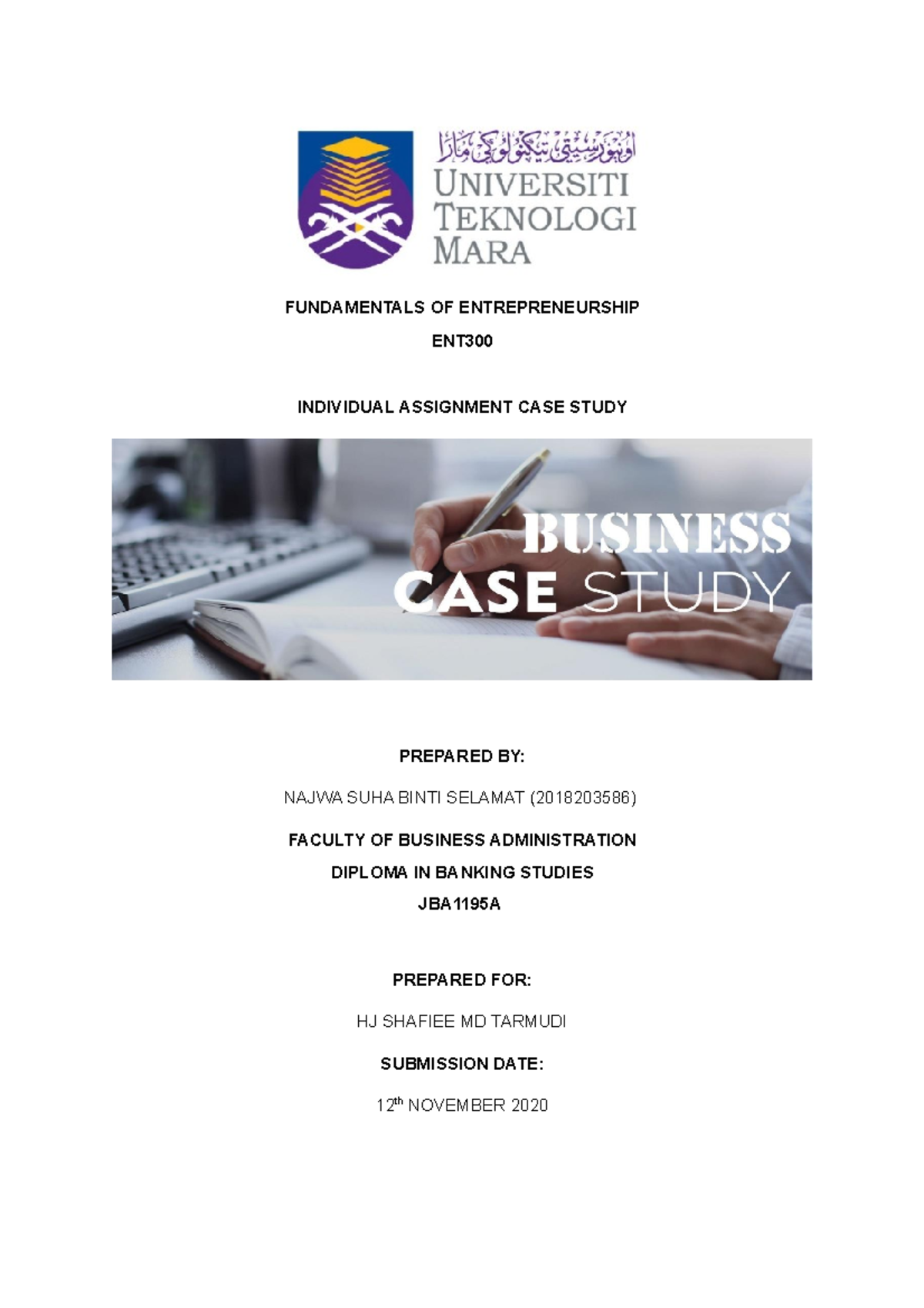 ENT Netflix (Auto Recovered) - FUNDAMENTALS OF ENTREPRENEURSHIP ENT ...