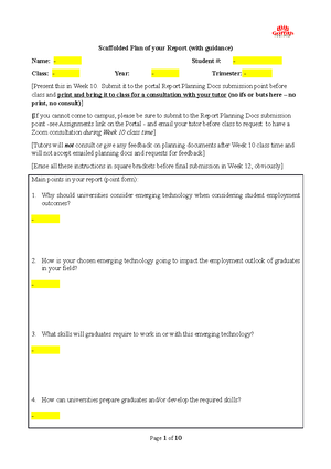 Assessment 1 Student Guide - SWOT Analysis Critical Reflection (1) 2021 ...