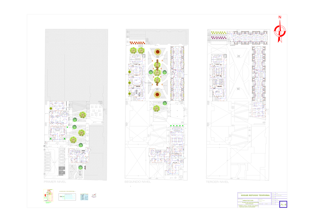 1. Plano Instalaciones Eléctricas - NPT + 0. NPT + 0. NTT + 0. NPT + 0 ...