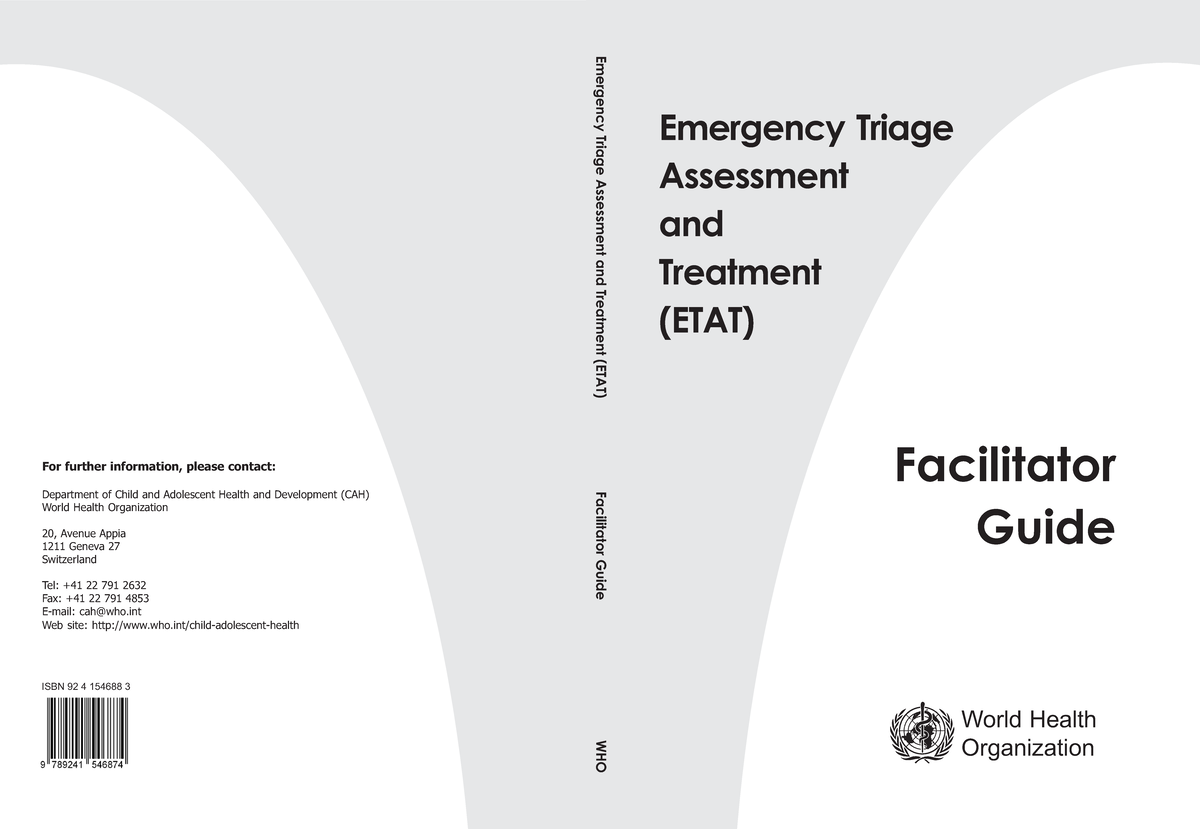 ETAT Guide eng - Emergency Triage Assessment and Treatment (ETAT ...