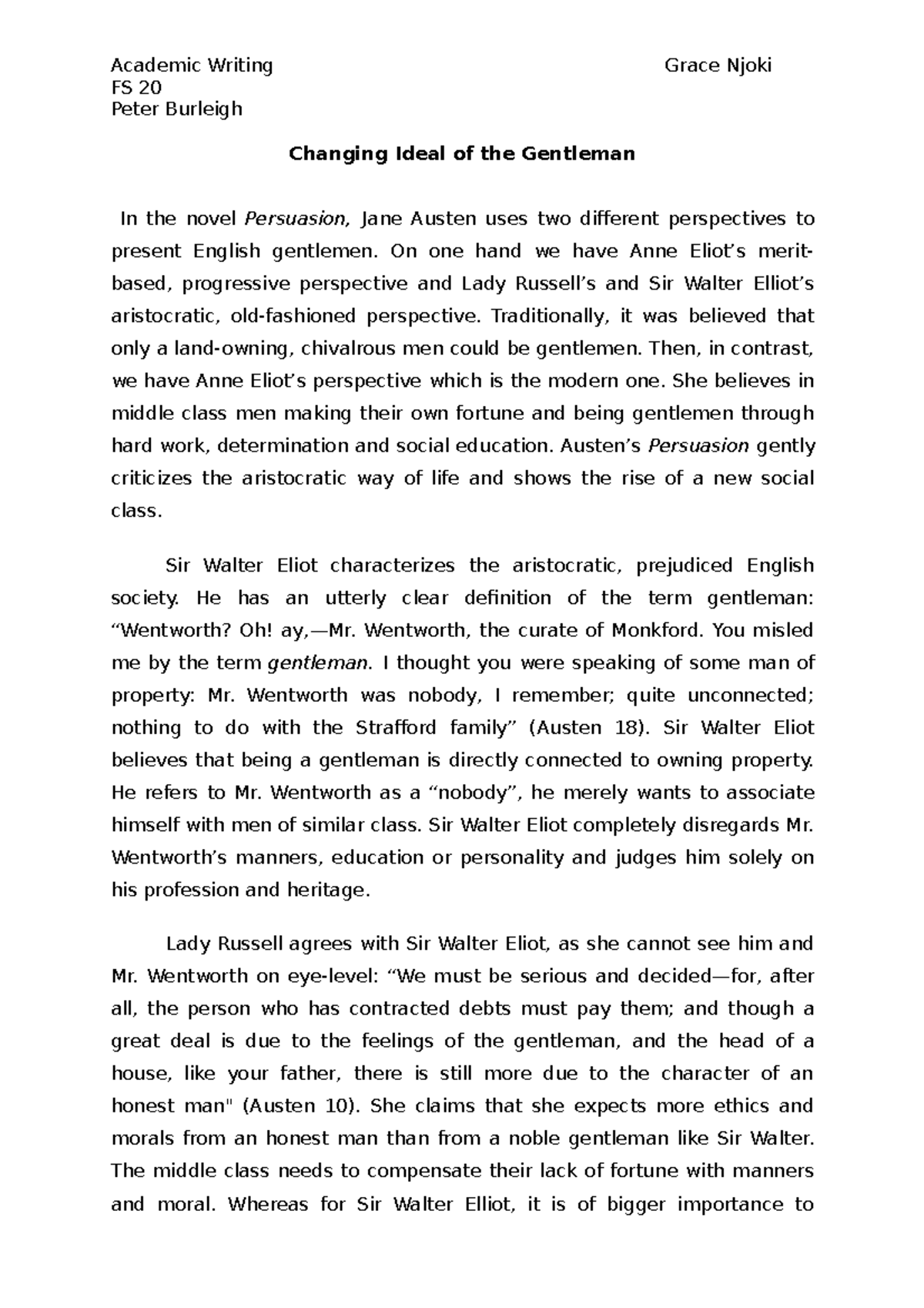 E2 W Grace Njoki - ace - Academic Writing Grace Njoki FS 20 Peter ...