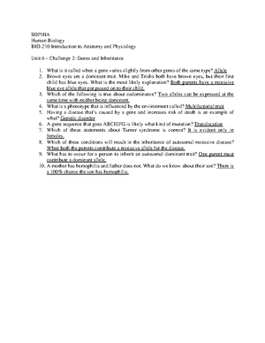 2-1 Mastering A&P Lab Module Two Homework - Top to bottom answers ...