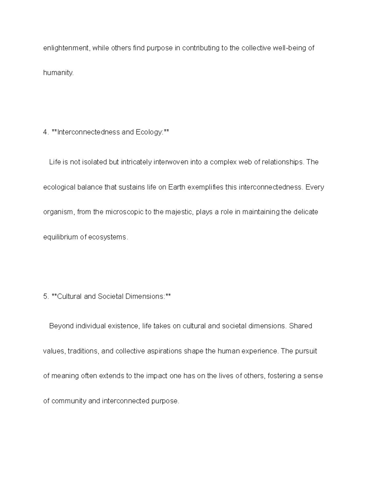 A way of life-11 - A way of life essay part that is helpful ...