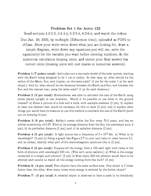ASTR0120 - Formula Sheet - Astro 120 – Astronomy of the Solar system ...