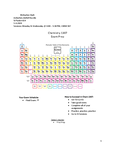 CHEM 1307 - TTU - Principles of Chemistry I - Studocu