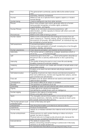 Philo Reviewer - BS Bio - PLM - StuDocu