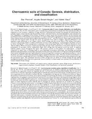 Miller 2011 Solonetzic - Solonetzic soils of Canada: Genesis ...