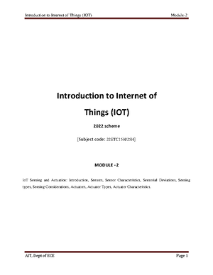Module 5 EC Notes - INTRODUCTION TO ELECTRONICS AND COMMUNICATION ...