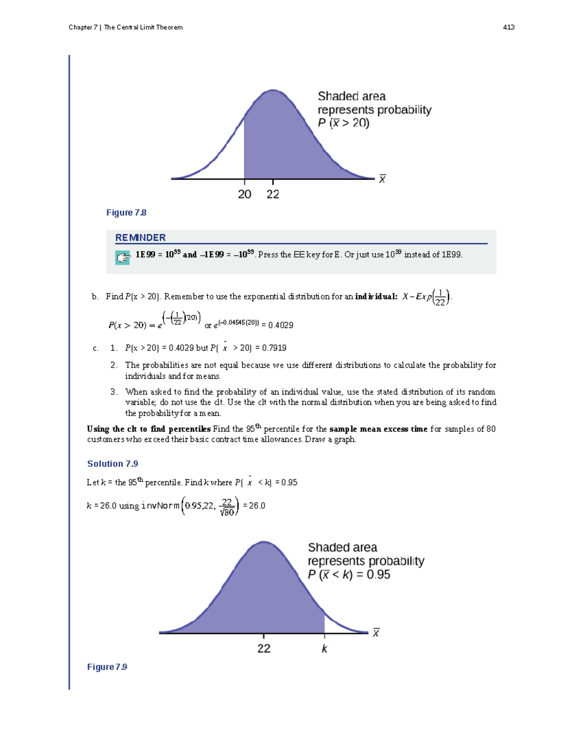 Introstat 36 - Figure 7. REMINDER 1E99 = 10 99 and –1E99 = –10 99 ...