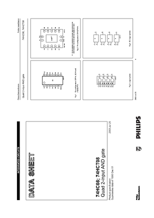 74HC HCT266 INTEGRATED CIRCUITS DATA SHEET - Technische Informatik - H ...