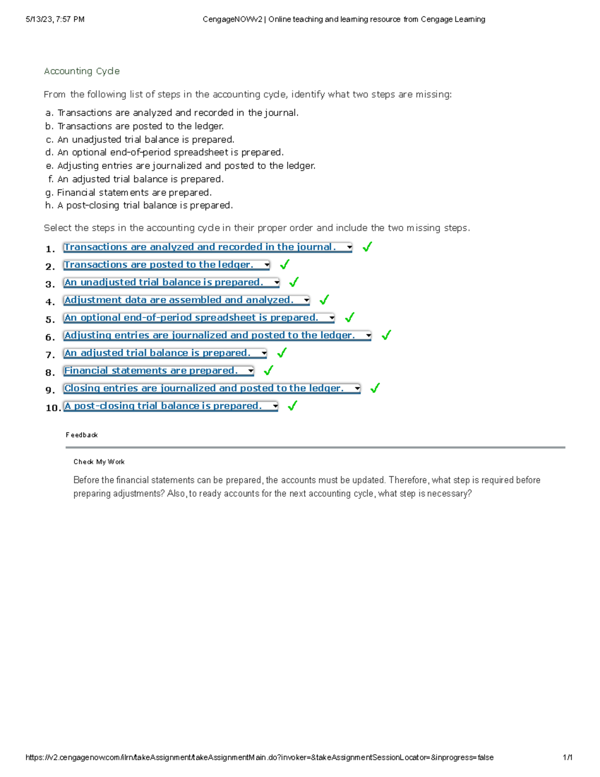 2-1 problem set Q5 - 5/13/23, 7:57 PM CengageNOWv2 | Online teaching ...