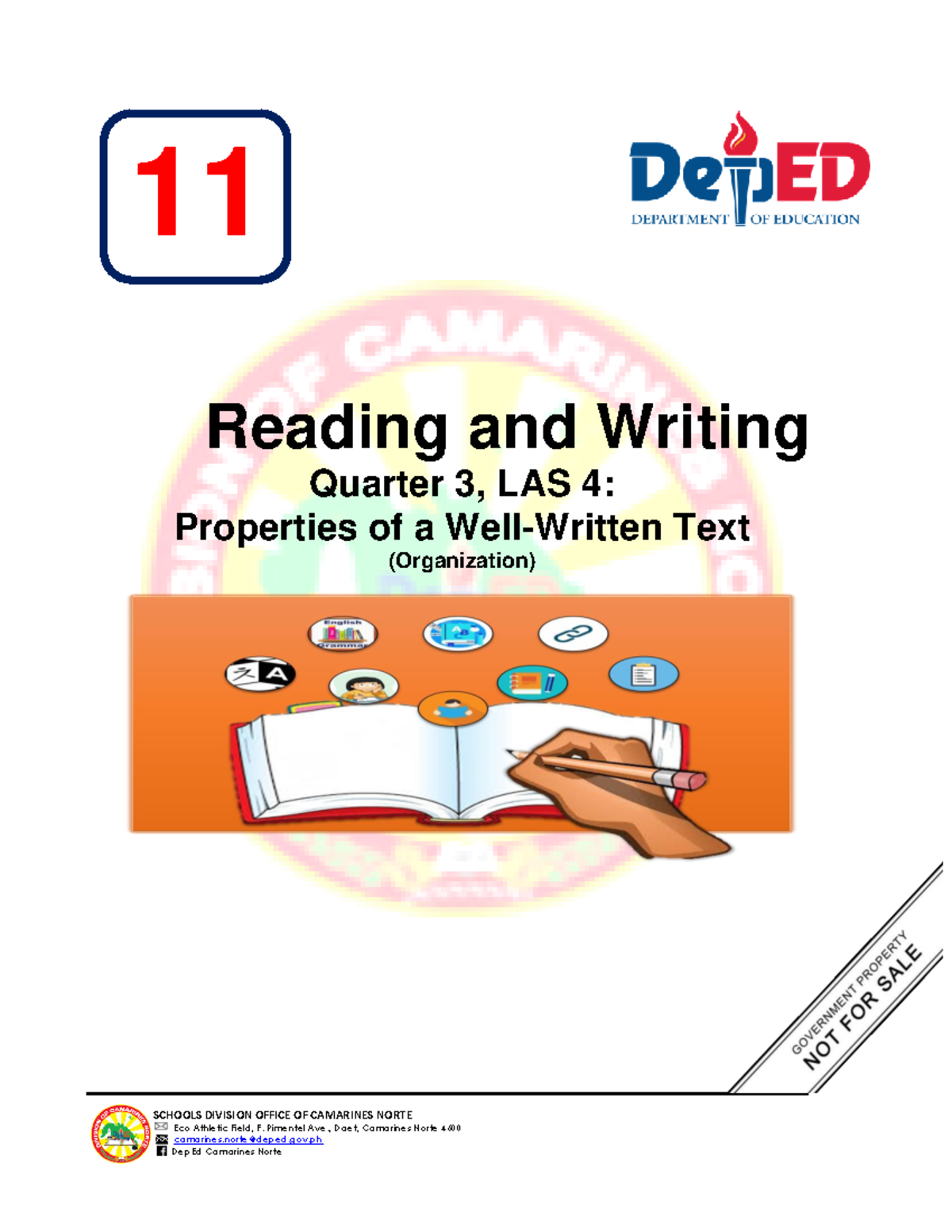 Reading-Writing-Week-4-1-summarizing and helping student - SCHOOLS ...