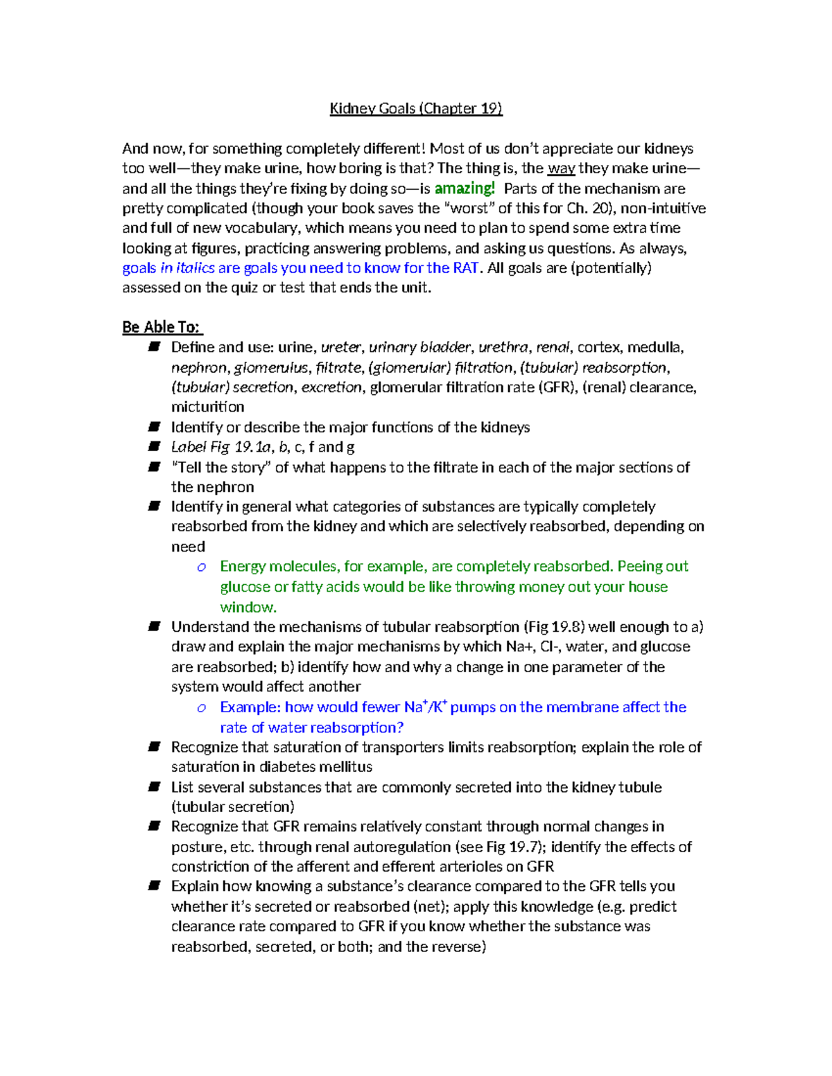 Kidney Goals (Ch 19)(1) - Tagged - Kidney Goals (Chapter 19) And now ...
