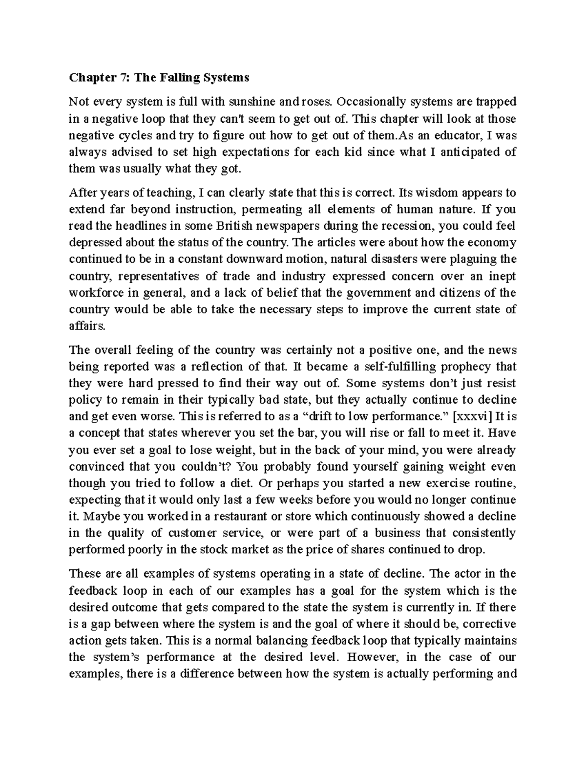 Chapter 7 The Falling Systems - Chapter 7: The Falling Systems Not ...