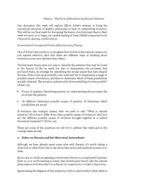 Introductory Passage - Lecture Notes - Week 1 – Introduction ...