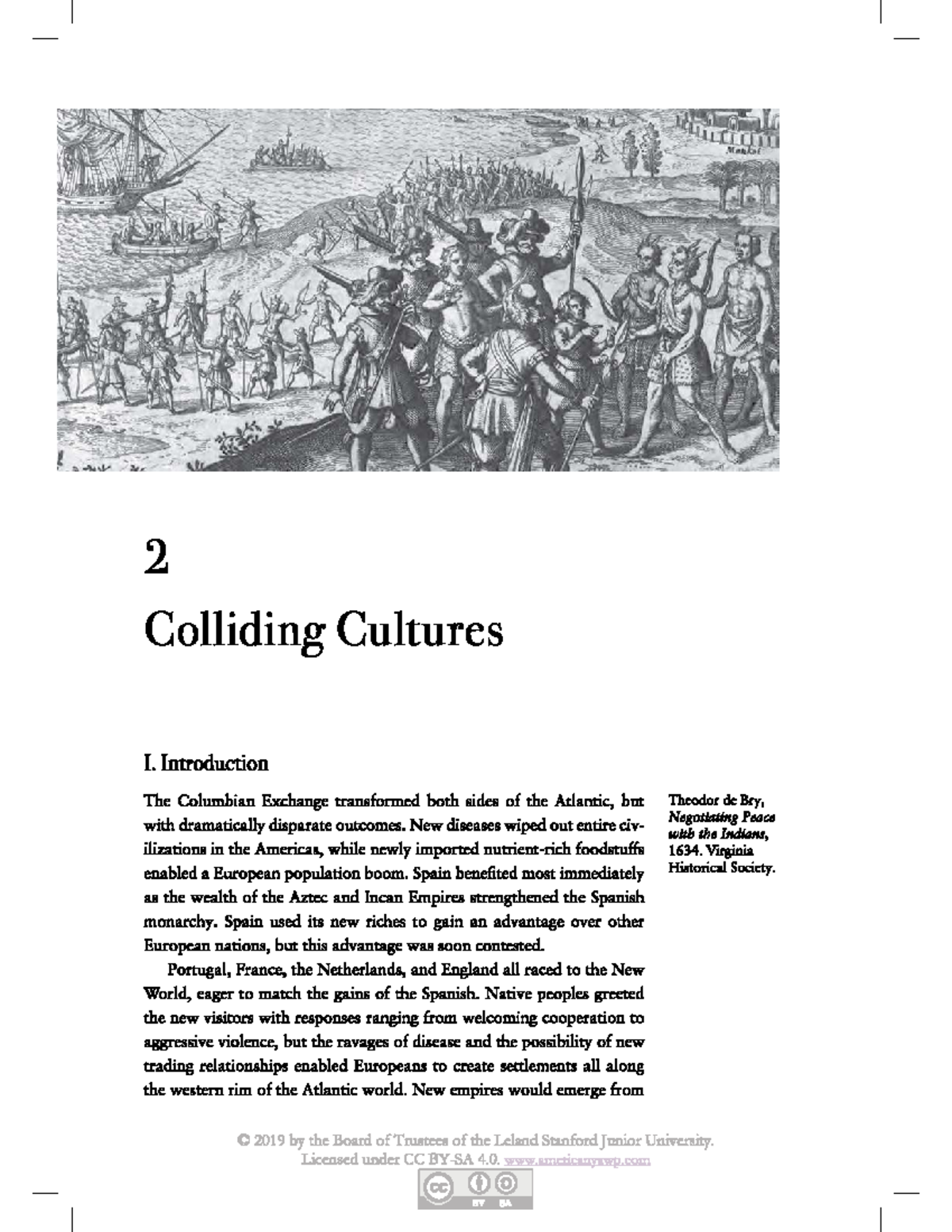Chapter 02 Colliding Cultures - HISTORY 310 - Studocu
