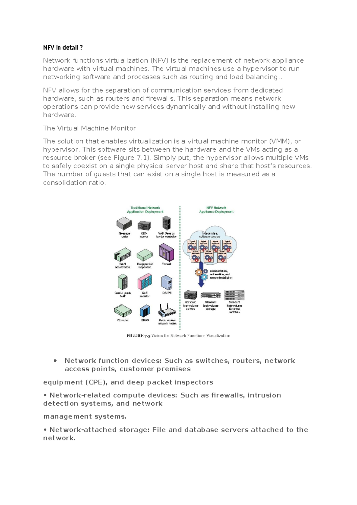 A unit 3 - Unit 3 important questions - NFV in detail? Network functions virtualization (NFV) is ...